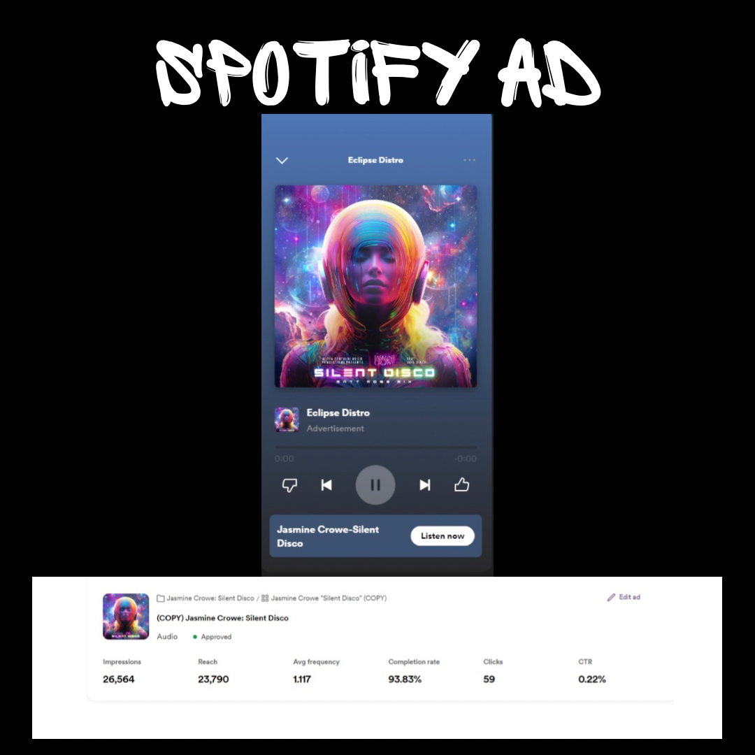 Tailored Spotify Ad Campaign(Gold) | The Music Matrixx